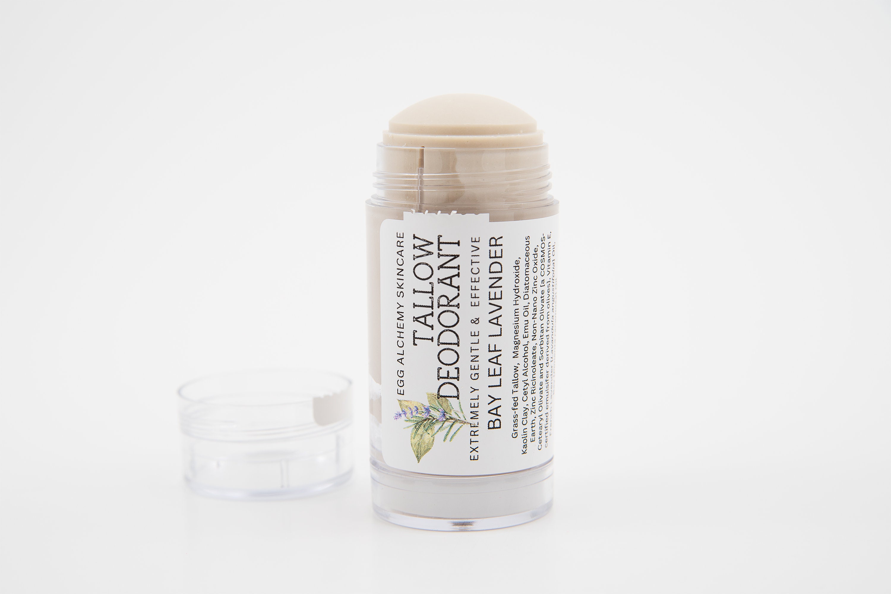 Tallow Deodorant - Gentle All Natural, Magnesium & Zinc, Sensitive ...