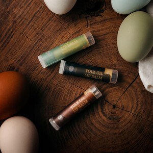 Grass-fed Tallow & Egg Yolk Oil Lip Balm W/ Emu Oil - Flavored All ...