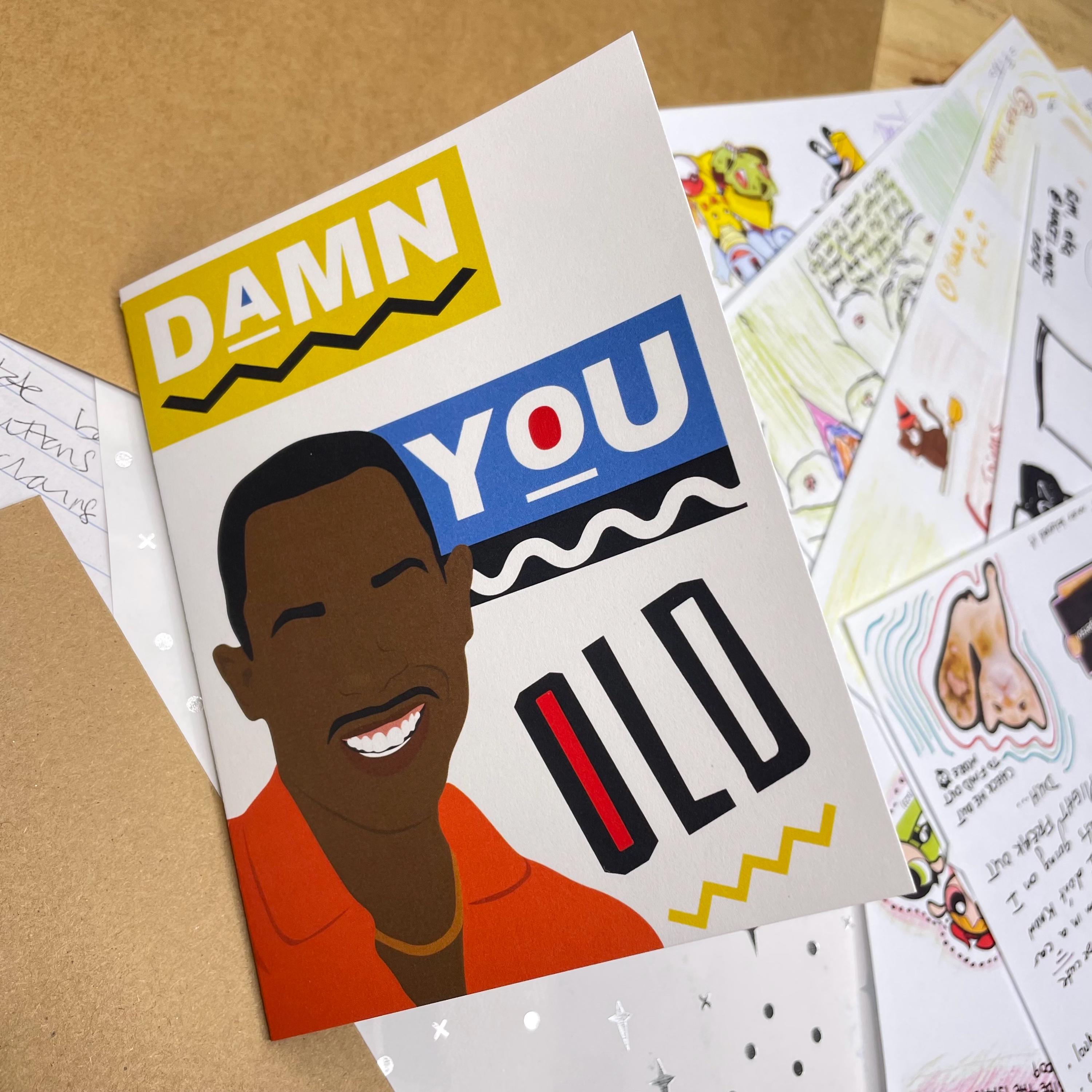 Funny 90's Martin Birthday Card, Damn You Old | Nostalgic Comedy Show ...