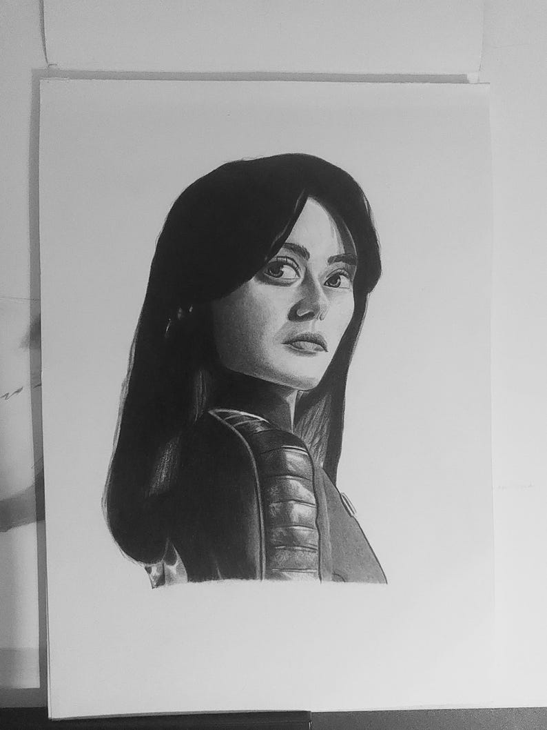 Lucy Mclean fallout TV Series Drawing. - Etsy