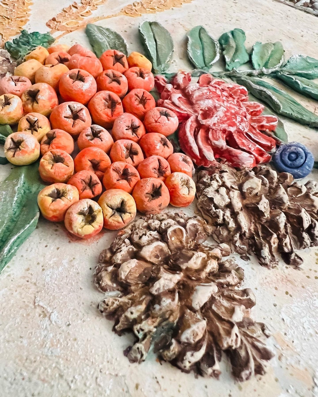 3D Art Wall Decor, Plaque Decorations, Wall Texture Artwork, Summer ...