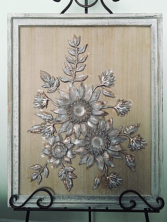 Sunflower Garden Farm Art Wall Decor Farmhouse Rustic | Etsy