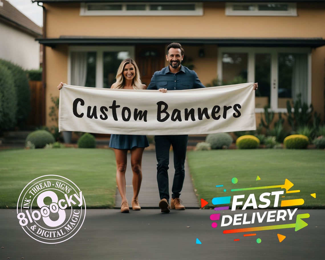 Custom Vinyl Banners With Grommets, HD Quality, Outdoor Banners. Custom ...