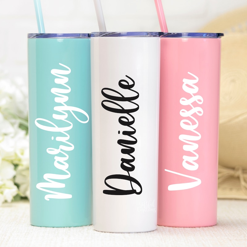 Personalized Name Cups - Etsy