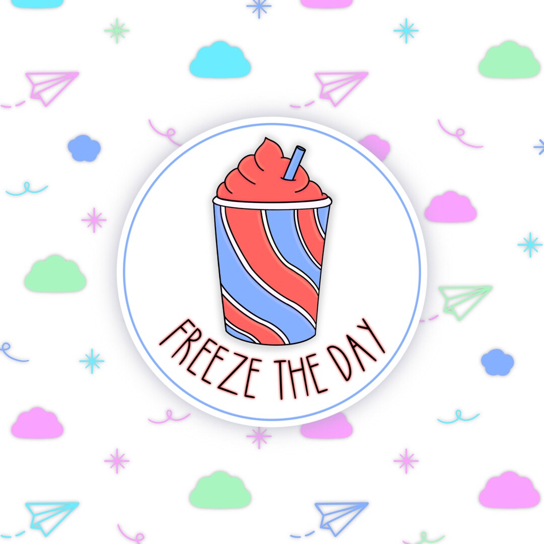 Retro Old School Vintage 80s 90s Freeze the Day Slushee Slushy - Etsy UK
