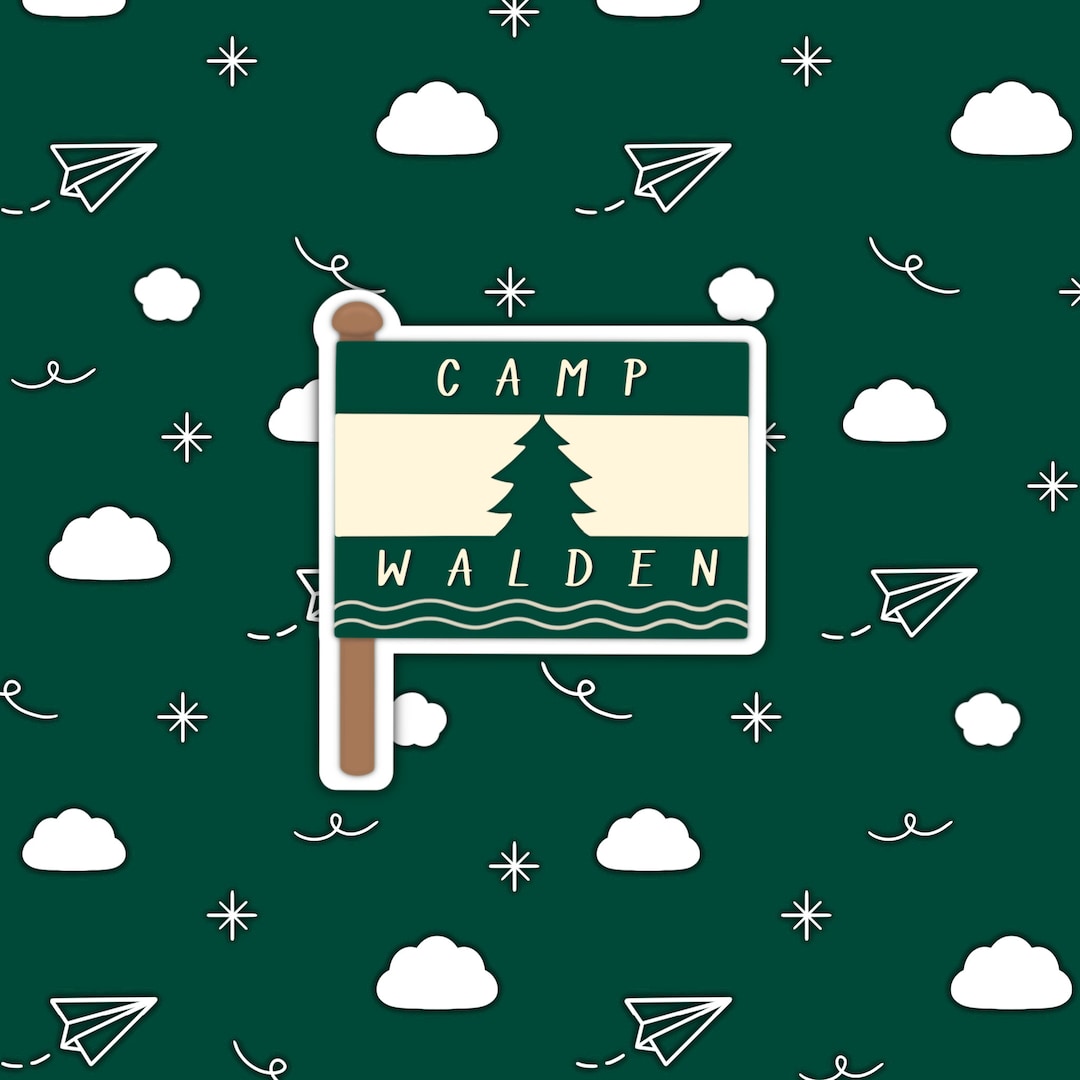 Parent Trap Movie Inspired Camp Walden Flag Vinyl Sticker - Etsy