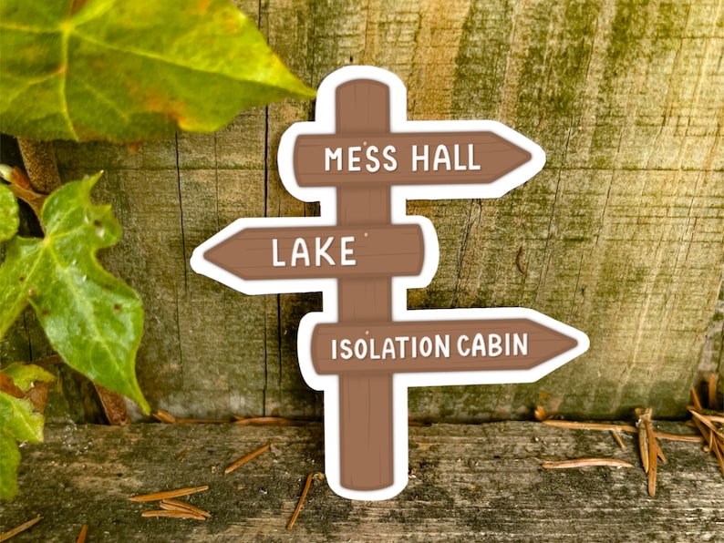 Parent Trap Movie Inspired Camp Ground Sign Vinyl Sticker - Etsy