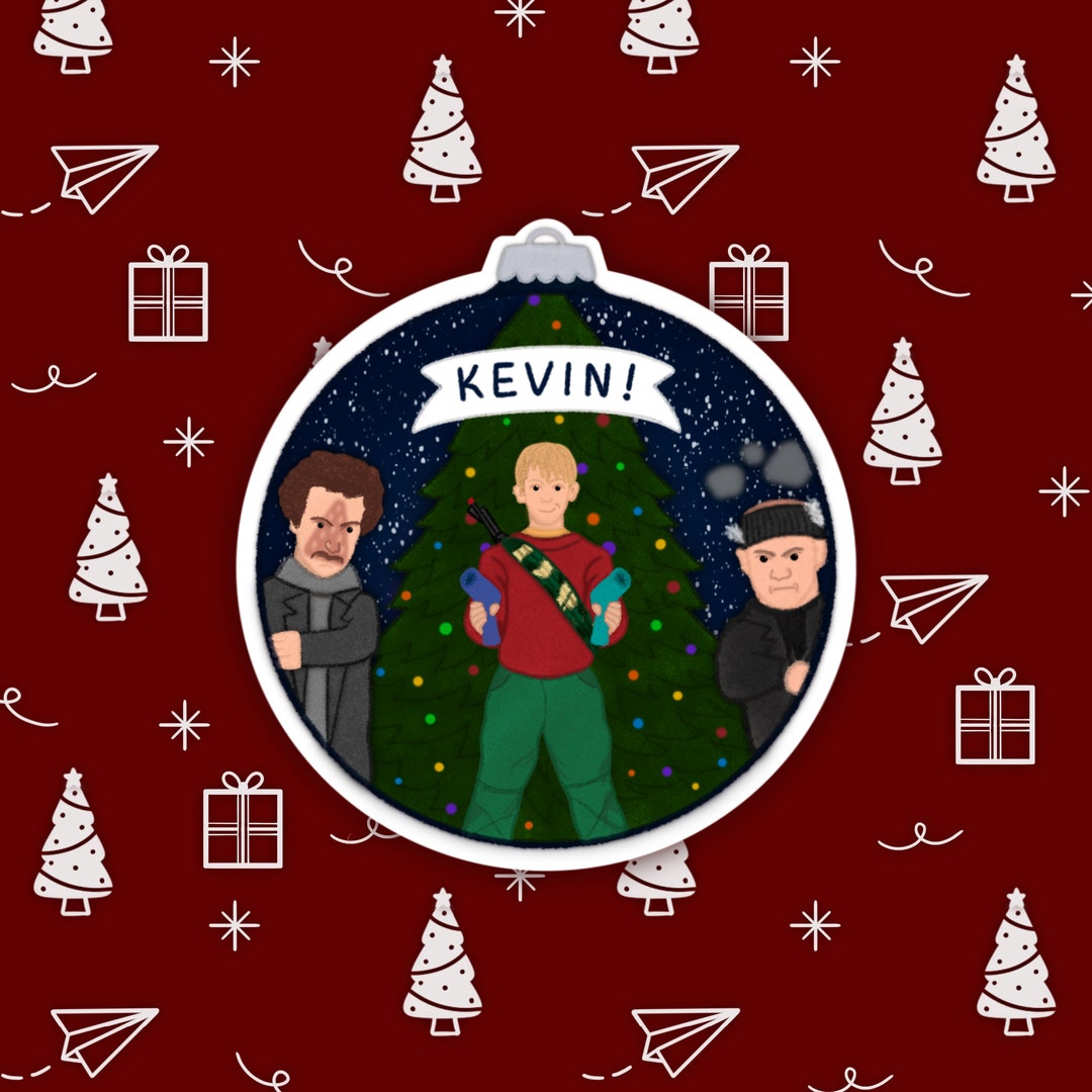 Christmas Movie Home Alone Inspired Vinyl Sticker - Etsy