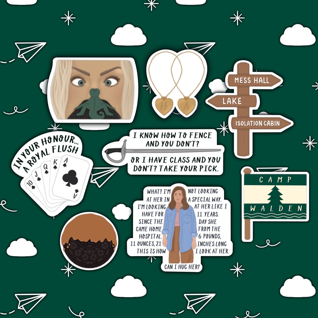 Parent Trap Movie Inspired Vinyl Sticker Set - Etsy