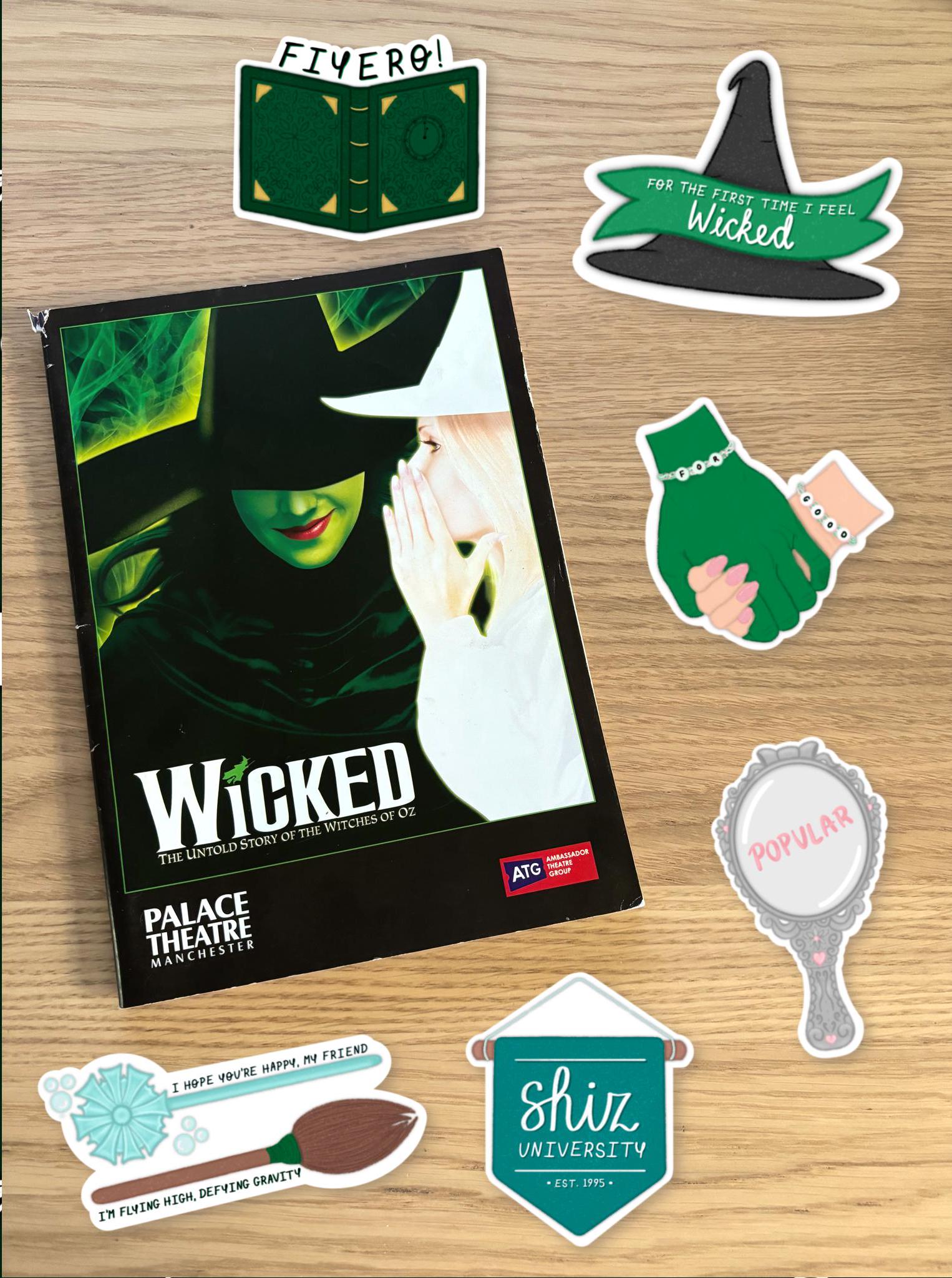 Wicked Musical Inspired Fiyero Vinyl Sticker - Etsy