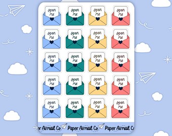 Open Me Stickers - Etsy UK