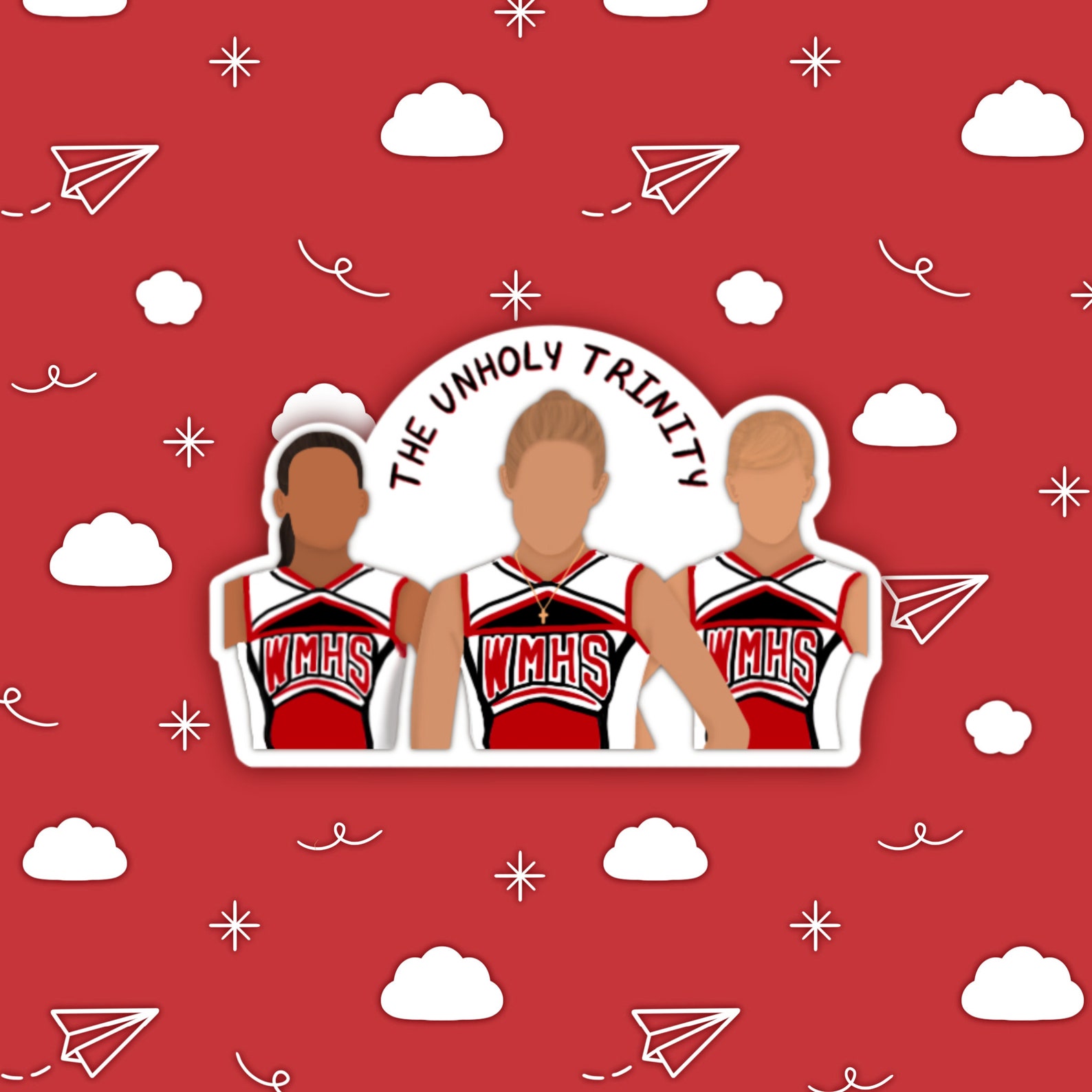 Glee Tv Show Inspired Vinyl Sticker Set - Etsy
