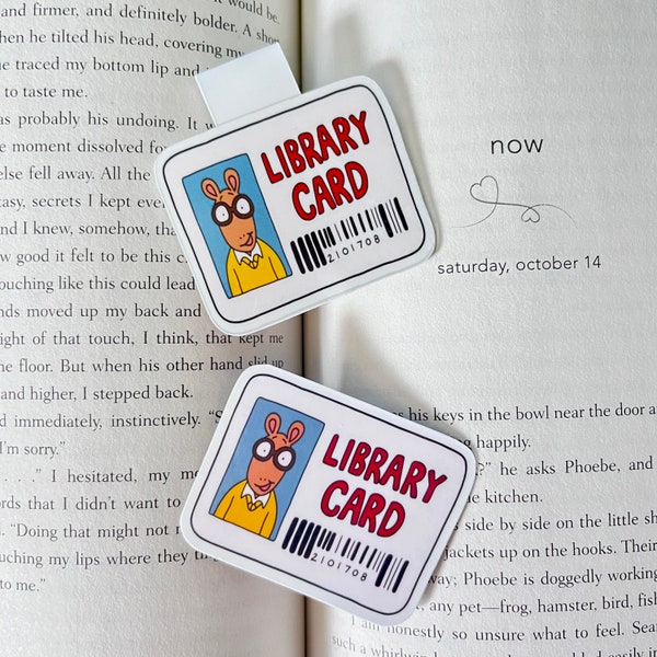 Reading Sticker Arthur - Etsy