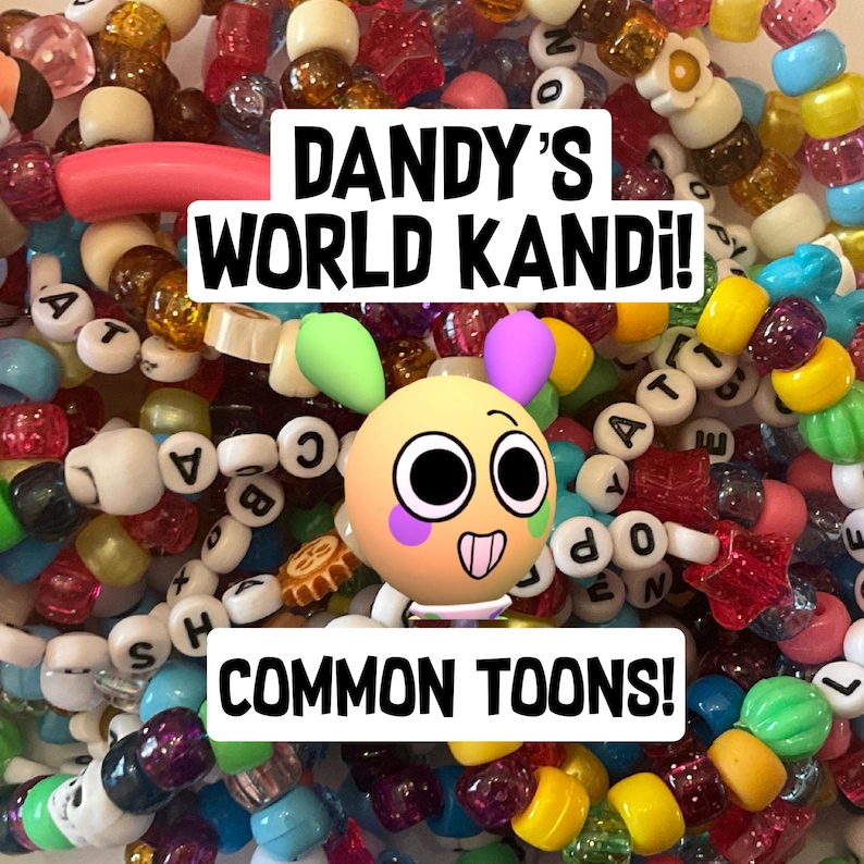 Dandy’s World Kandi (commons) - Etsy