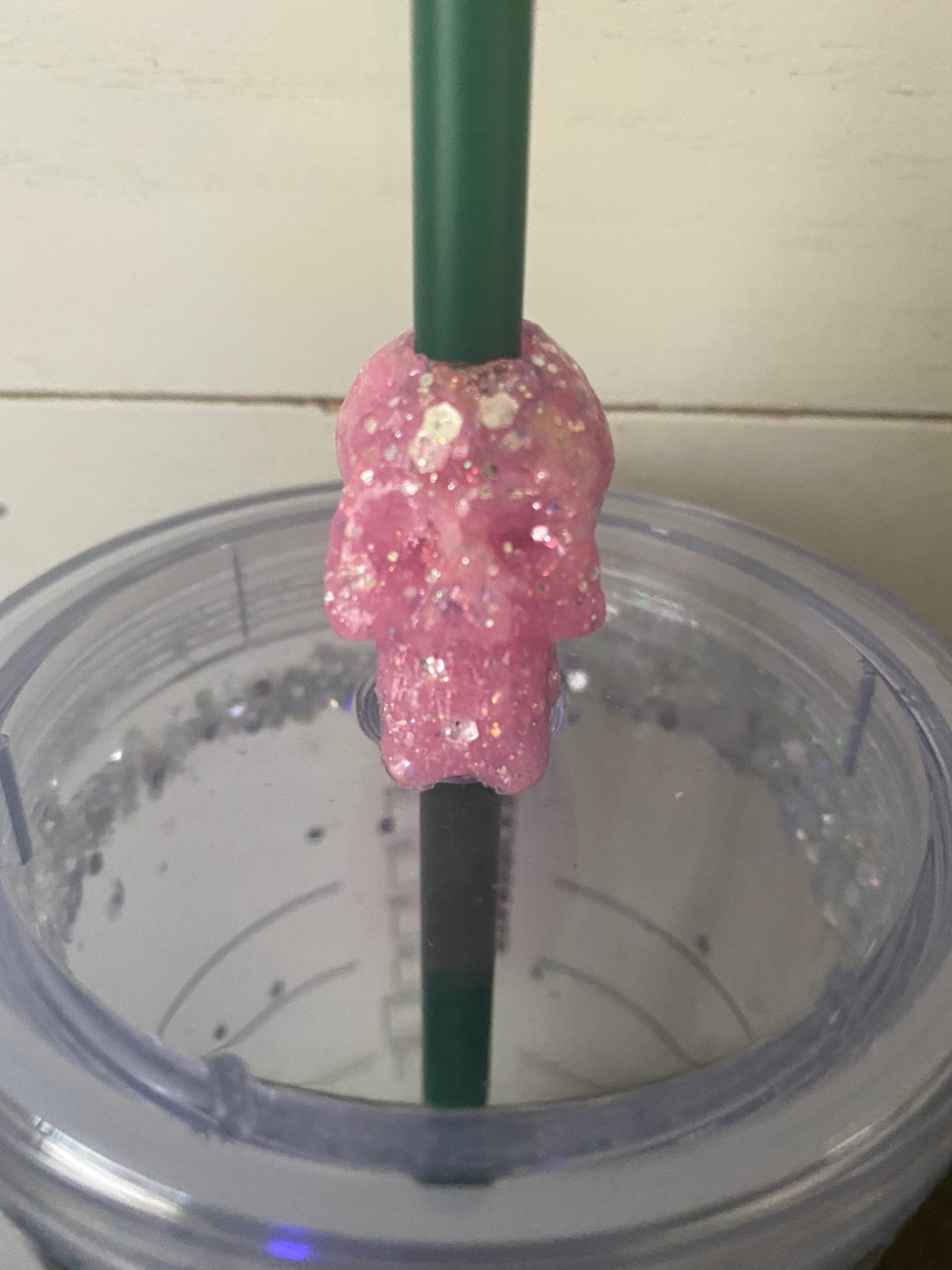 Skeleton Straw Topper - Etsy