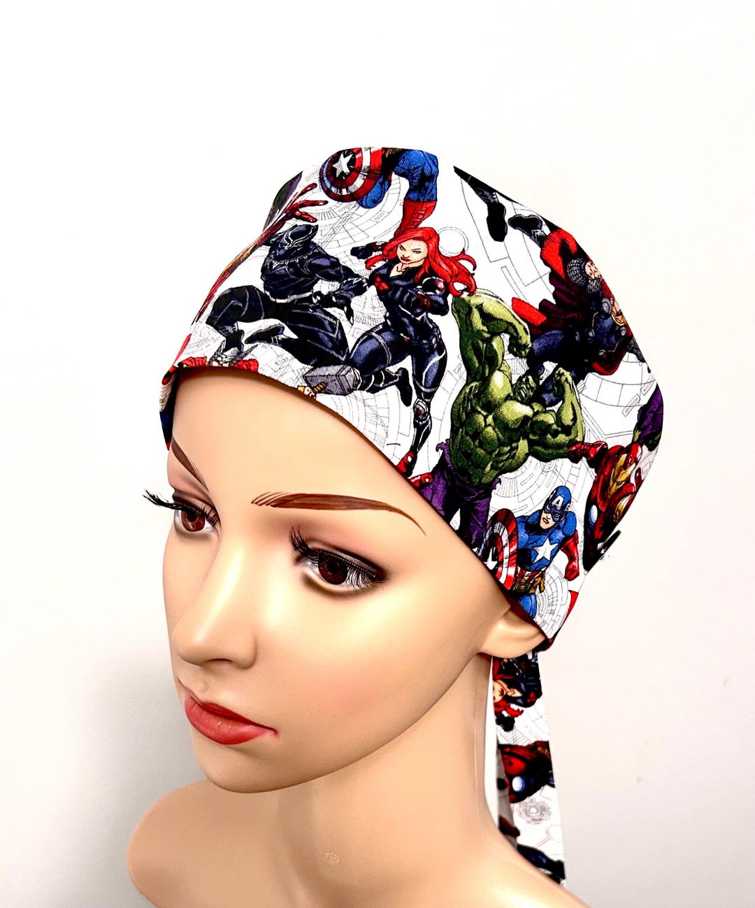 Heroes Scrub Cap/ Movies, Cartoons Theme for Medical Professionals ...