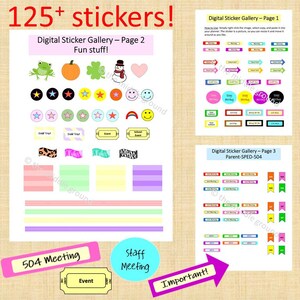 New! Teacher Planner Printable 2020-2021 - Disc Planner - Digital ...
