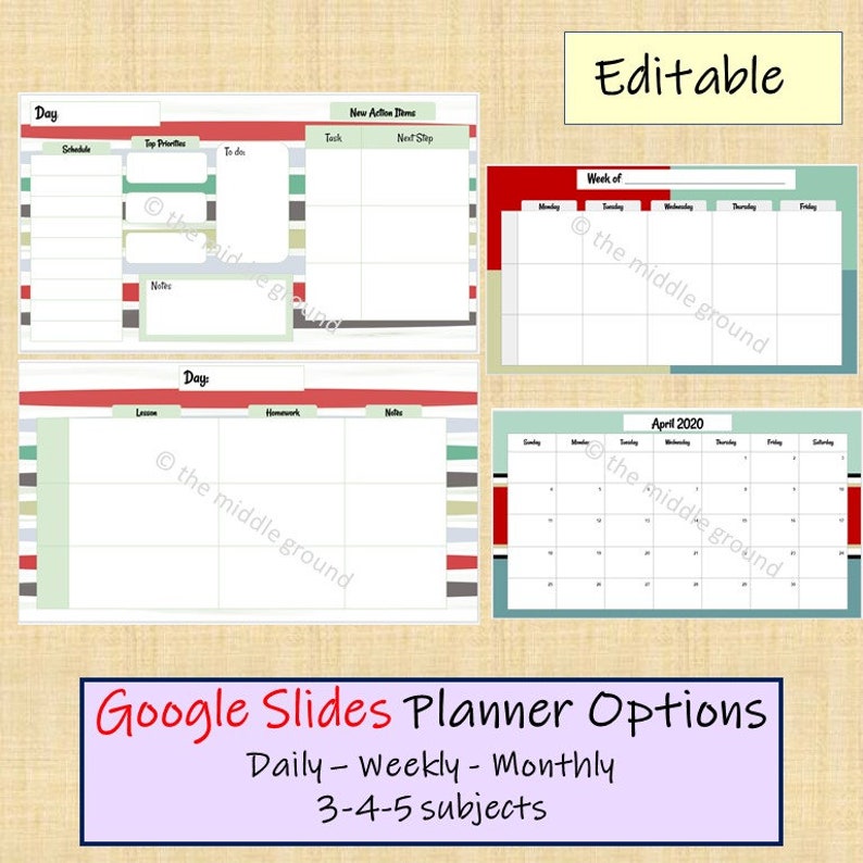 New! Teacher Planner Printable 2020-2021 - Disc Planner - Digital ...