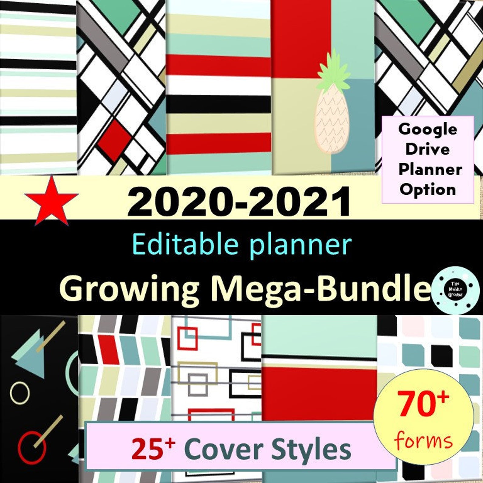 New! Teacher Planner Printable 2020-2021 - Disc Planner - Digital ...