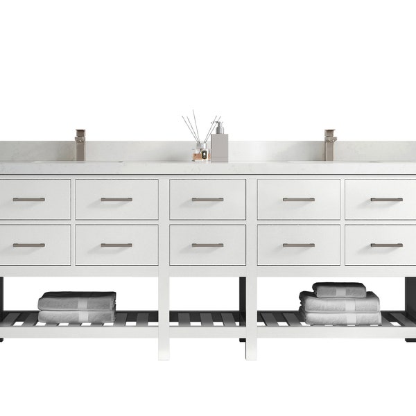 84 Inch Bathroom Vanity - Etsy