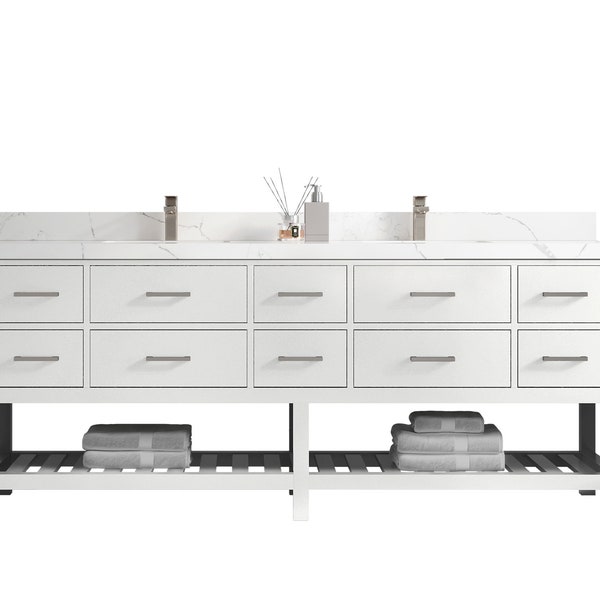 84 Inch Bathroom Vanity - Etsy