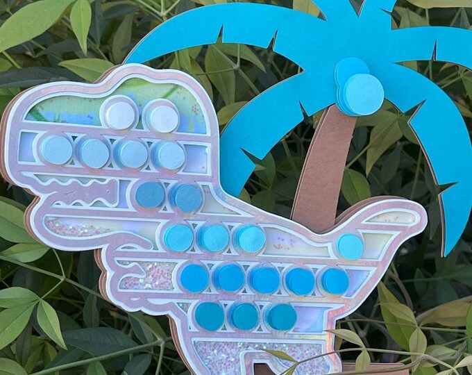 Paper Fidget Toy Papercraft Template to Print. Eco-friendly Fidget ...