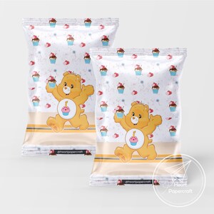 Sweet Care Bears Digital Paper 300dpi, Digital Paper Set, Care Bears ...