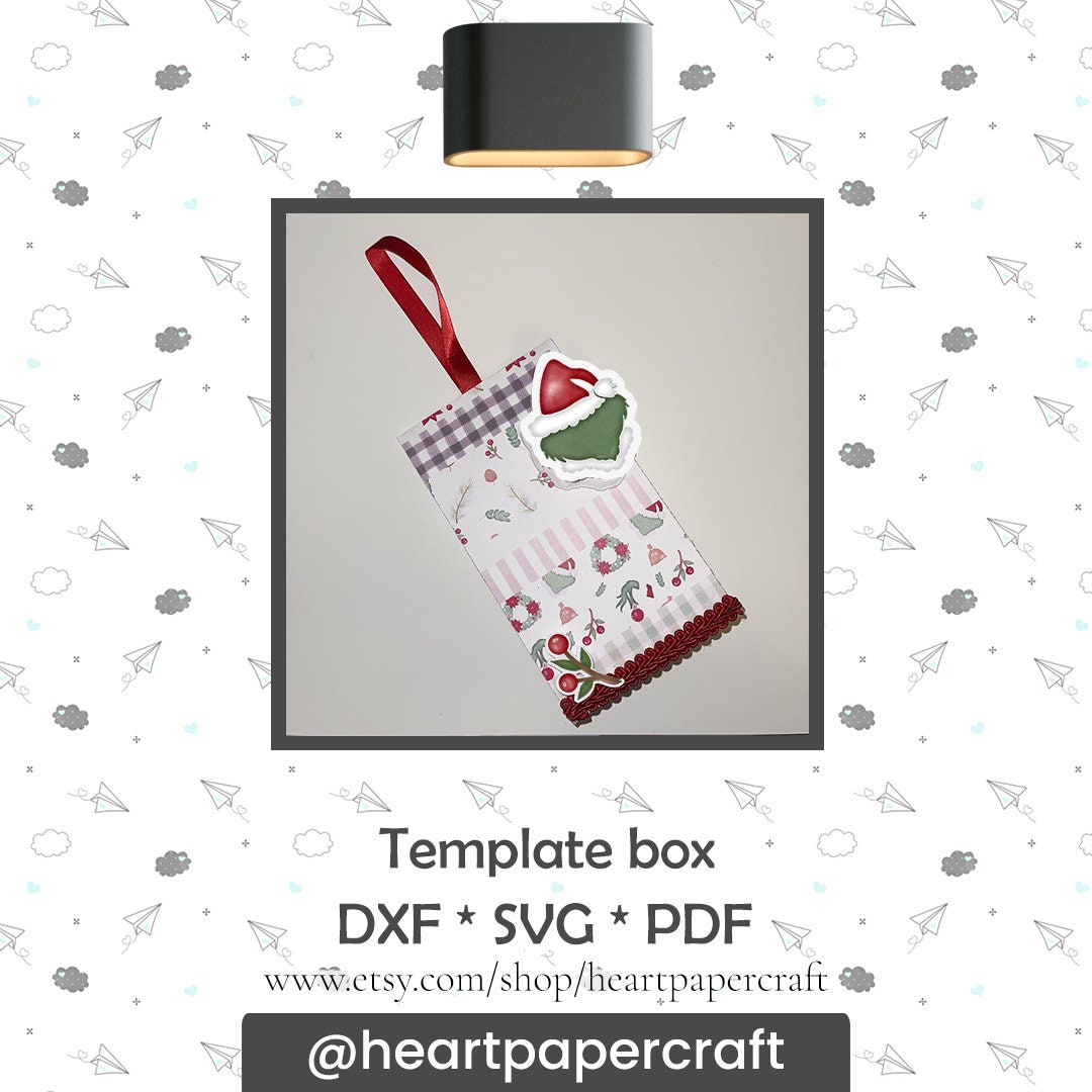 Envelope Template SVG, Pdf, Template Box, Cutting Files for Cricut ...