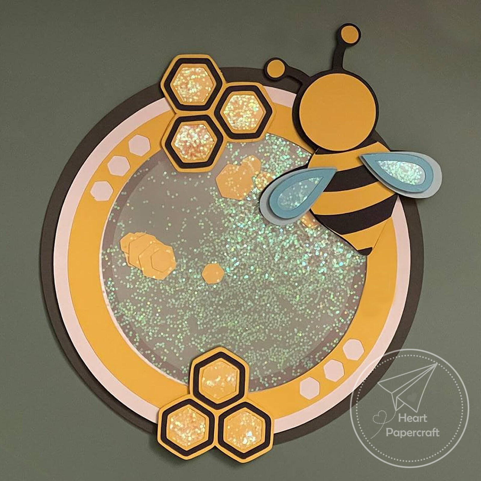 Shaker Cake Topper Template SVG Happy Birthday Cake Topper - Etsy UK