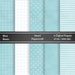 Blue Basics Digital Paper 300dpi With Elements, Digital Paper, Candy ...