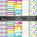 Go Bubbles Fidget 20 Digital Papers 300dpi, Digital Paper Set, Fidget ...