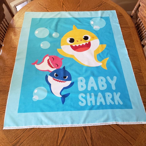 Shark Fabric Panel - Etsy