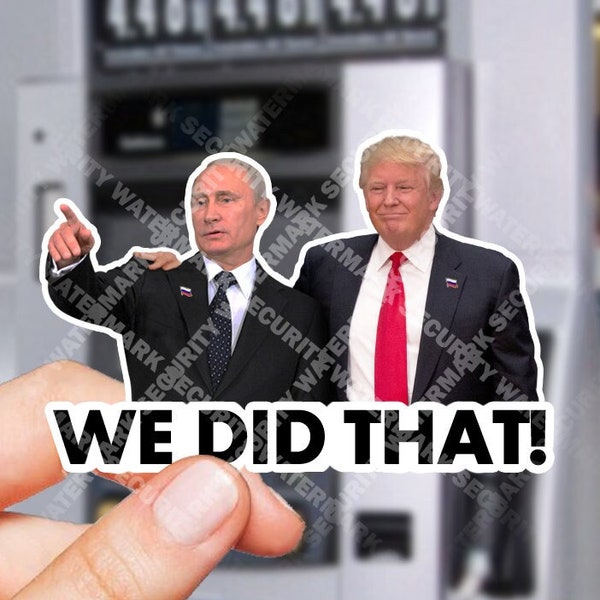 I Did That Biden Sticker - Etsy