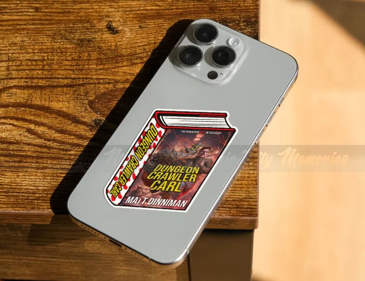Dungeon Crawler Carl Mini Book Sticker Collection MCM Exclusive - Etsy