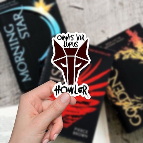 Red Rising Sticker Pack Howler Stickers Metallic Sticker - Etsy
