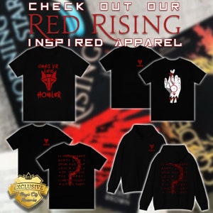 Red Rising Sticker the Crux Mars - Etsy