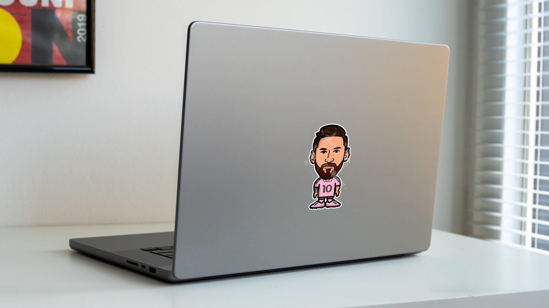 Messi Miami Soccer Sticker - Etsy