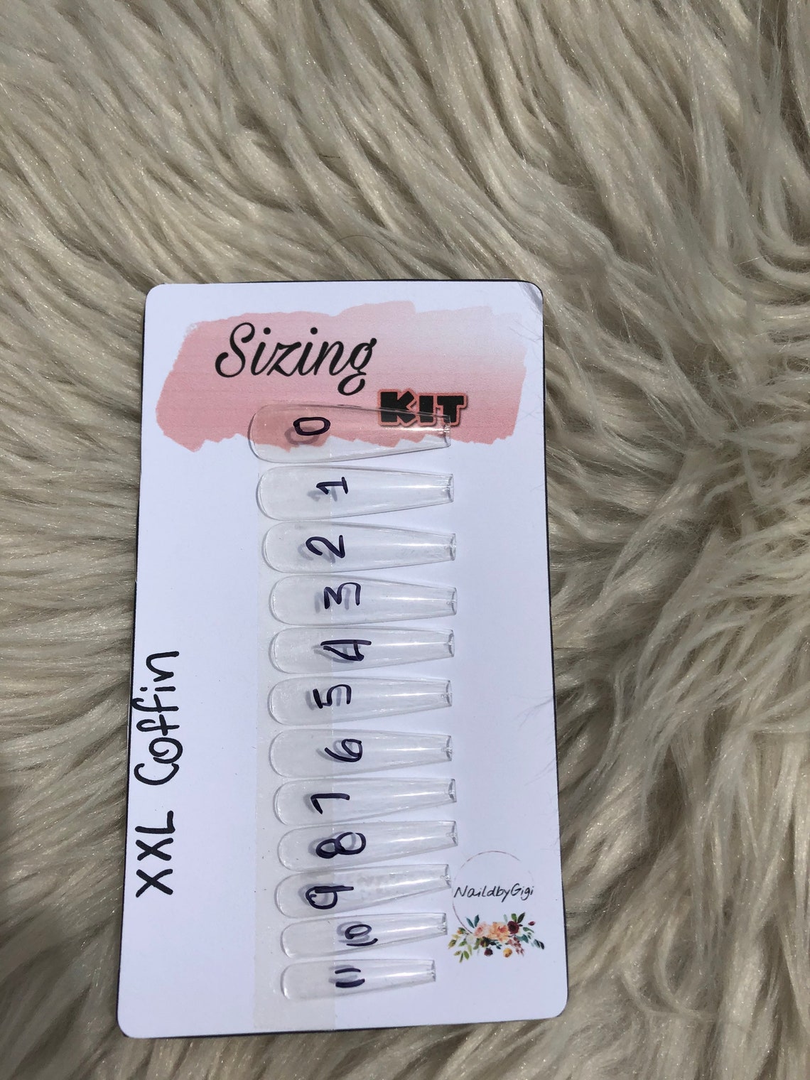 Press on Sizing Kit - Etsy