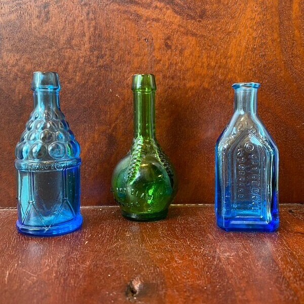 Wheaton Miniature Glass Bottle - Etsy