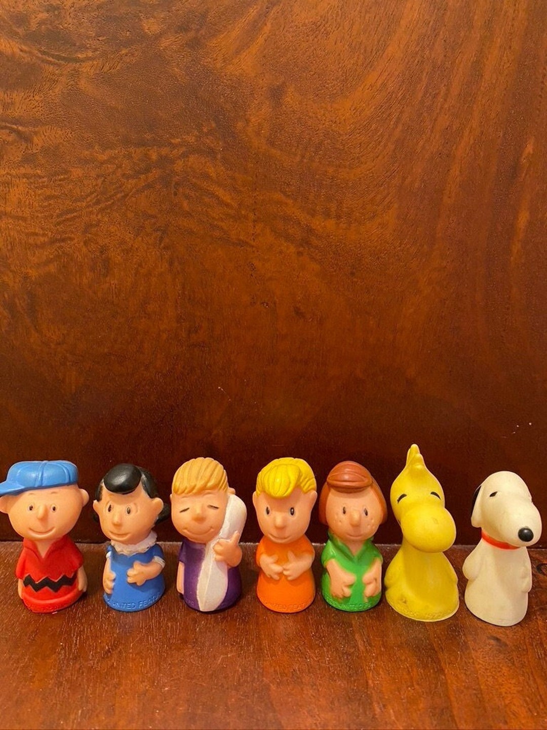 Rare Vintage Peanuts Figures Soft Vinyl, United Feature Syndicate, 1950 ...