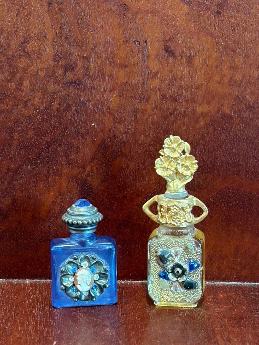 Vintage Miniature Perfume Bottles, Adrian Perfume Italian, France, FREE ...