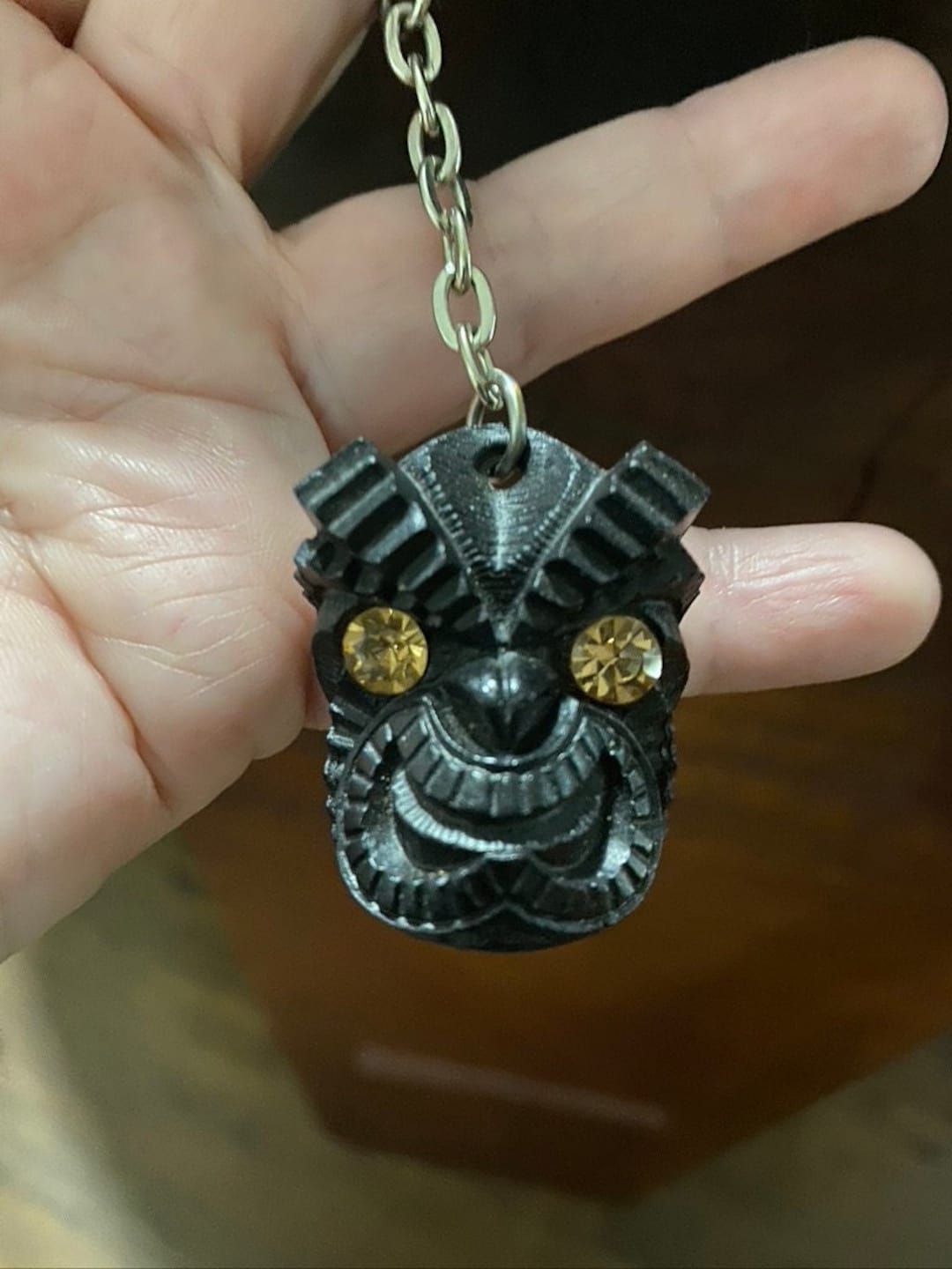 Vintage Coco Joe’s Hawaiian Lava Tiki Keychain, FREE SHIPPING!! - Etsy