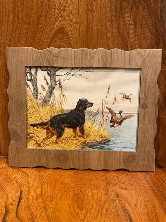 Vintage Pointer Hunting Dog Raised Print Paul Wood 1930s - Etsy