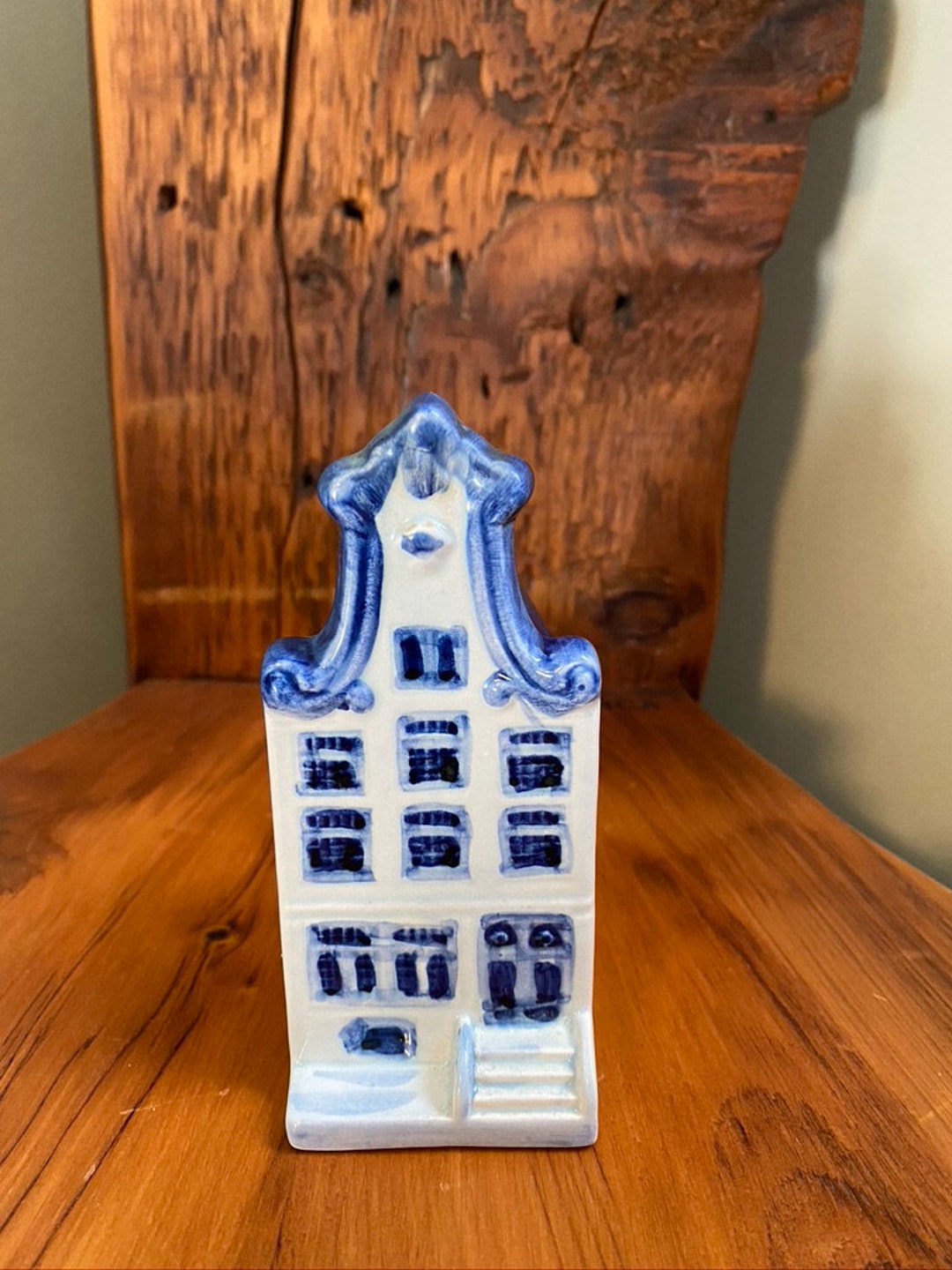 Delft Blue Hand-painted Home Bank, Amsterdam, FREE SHIPPING!! - Etsy