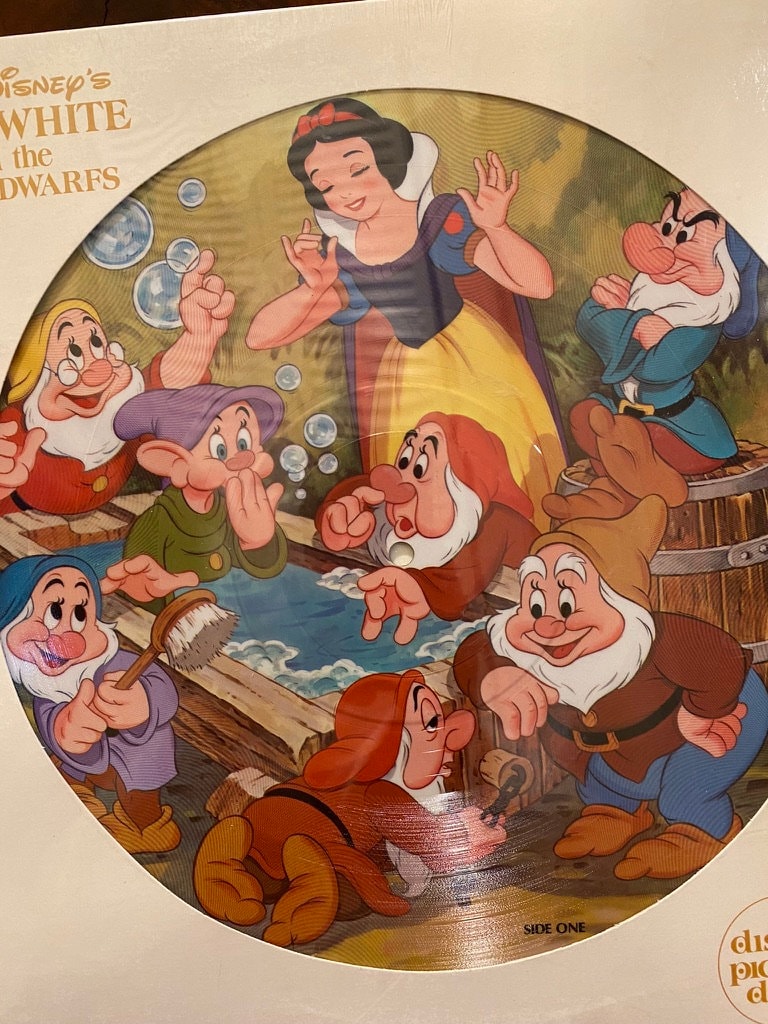 Vintage Sealed Walt Disney’s Snow White and the Seven Dwarfs LP Vinyl ...