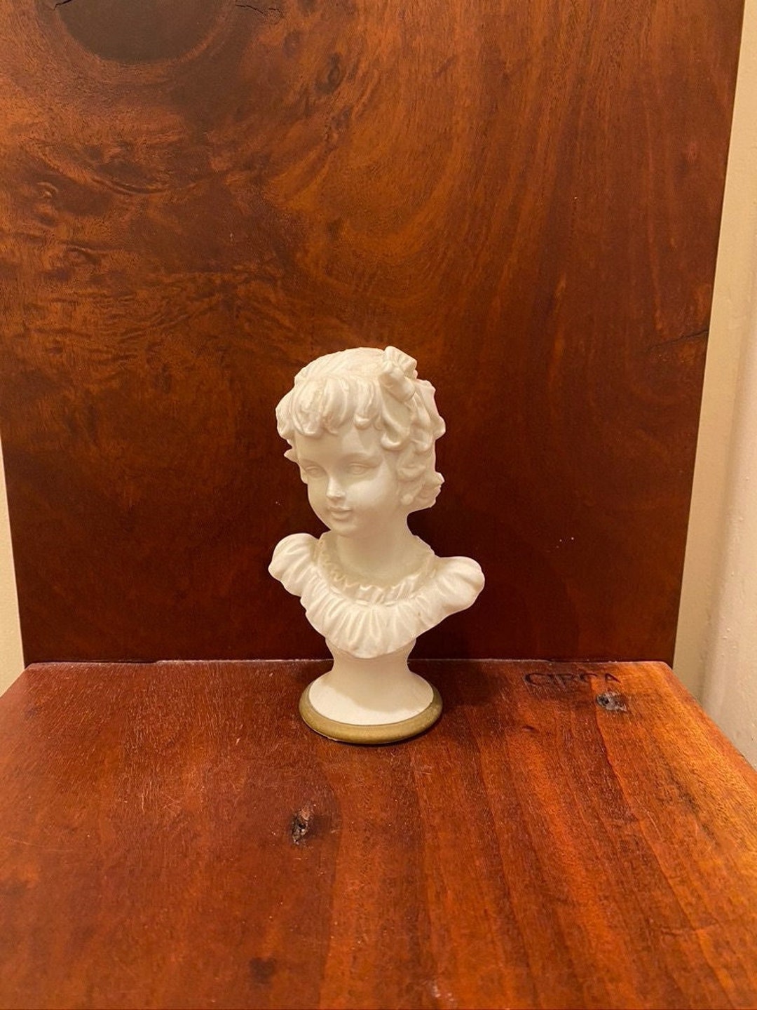 Vintage Lefton China Victorian Girl Busts Porcelain White From Japan ...