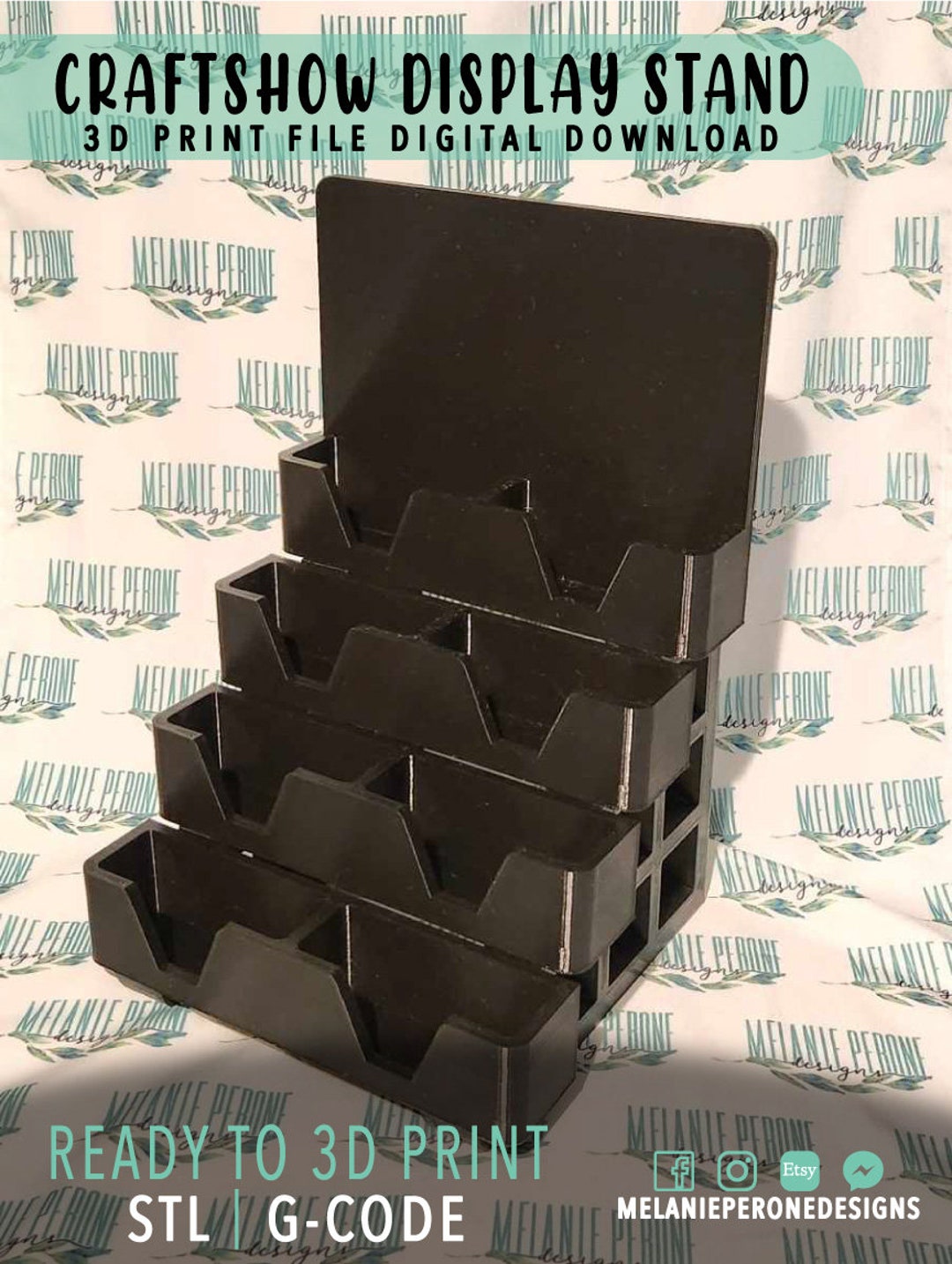 Craftshow Display Stand 3D Print Digital Download - Etsy