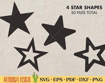 Starburst Bundle SVG Cut Files - Etsy