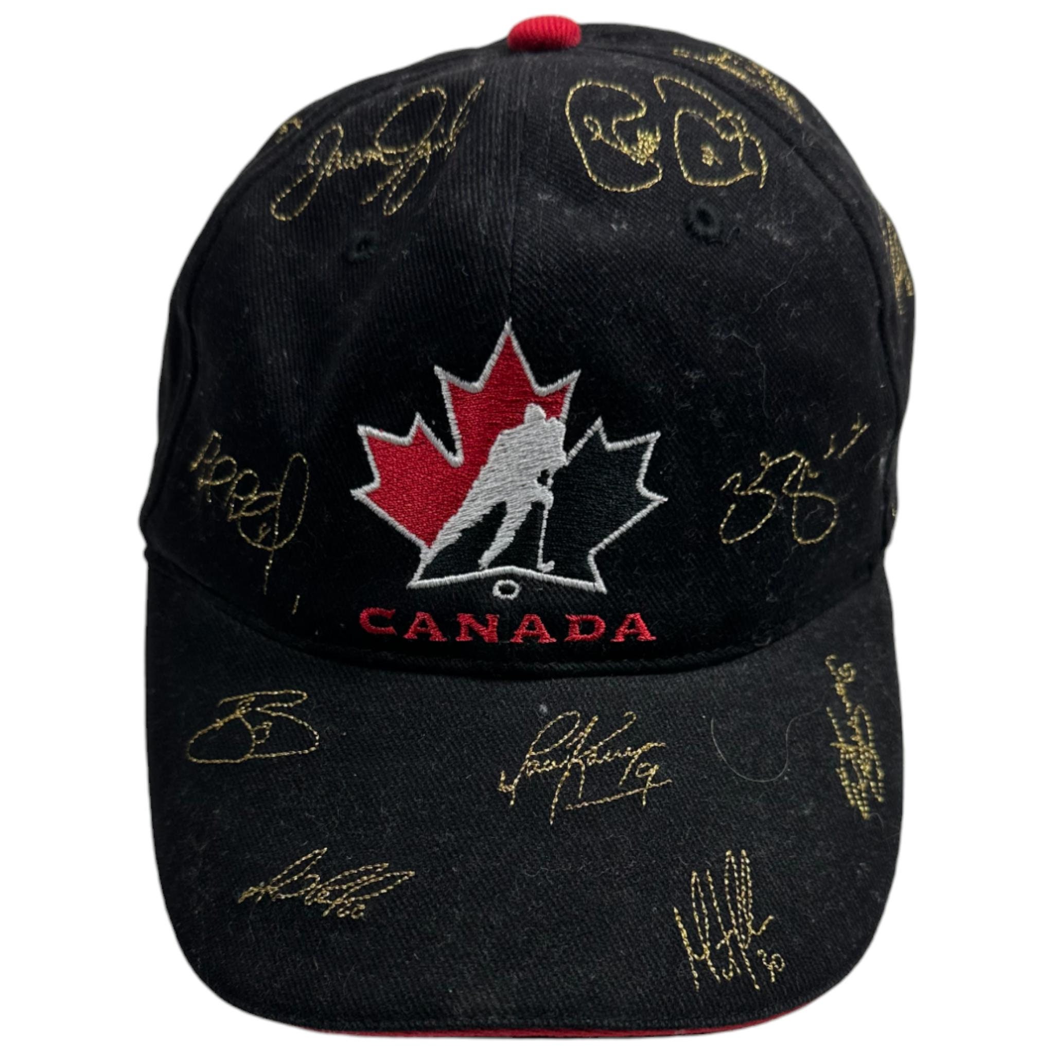 Canada Hockey signatures Hat - Etsy