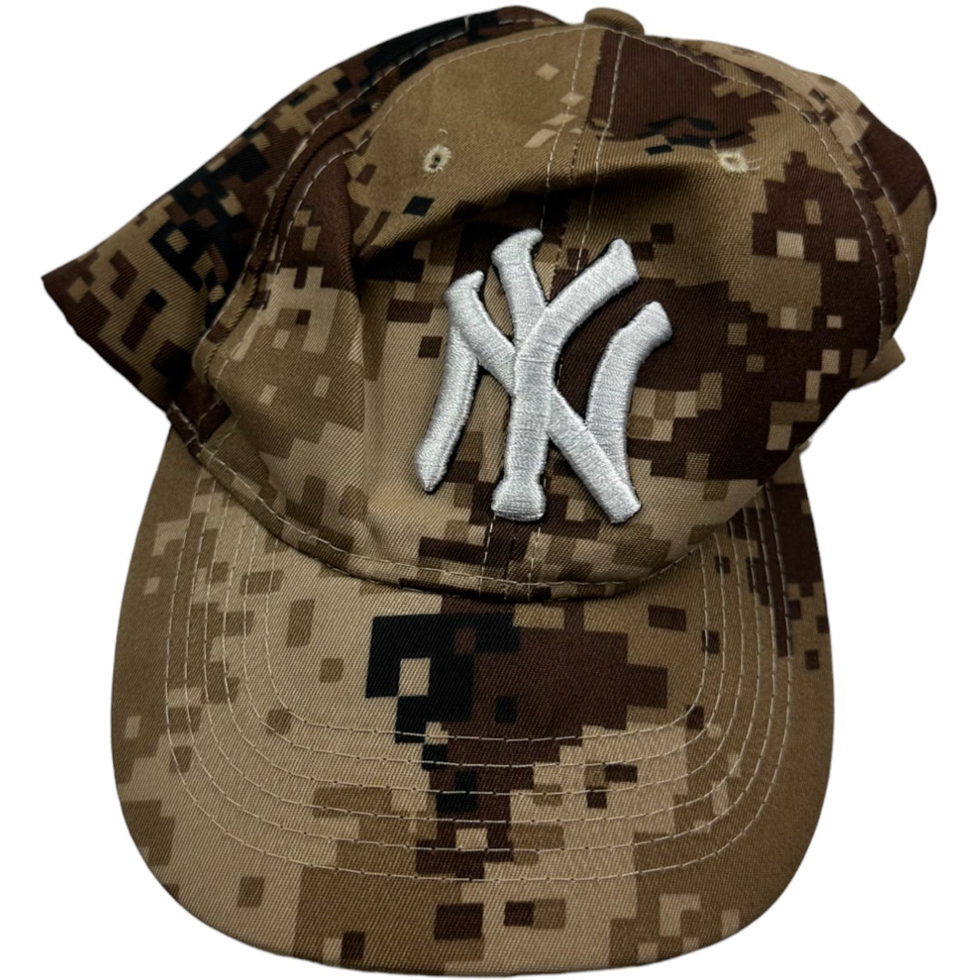 NY Camo Block Print Hat - Etsy